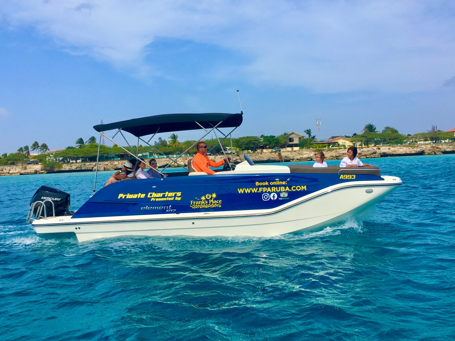 Private Boat Cruises | Frank's Place Watersports